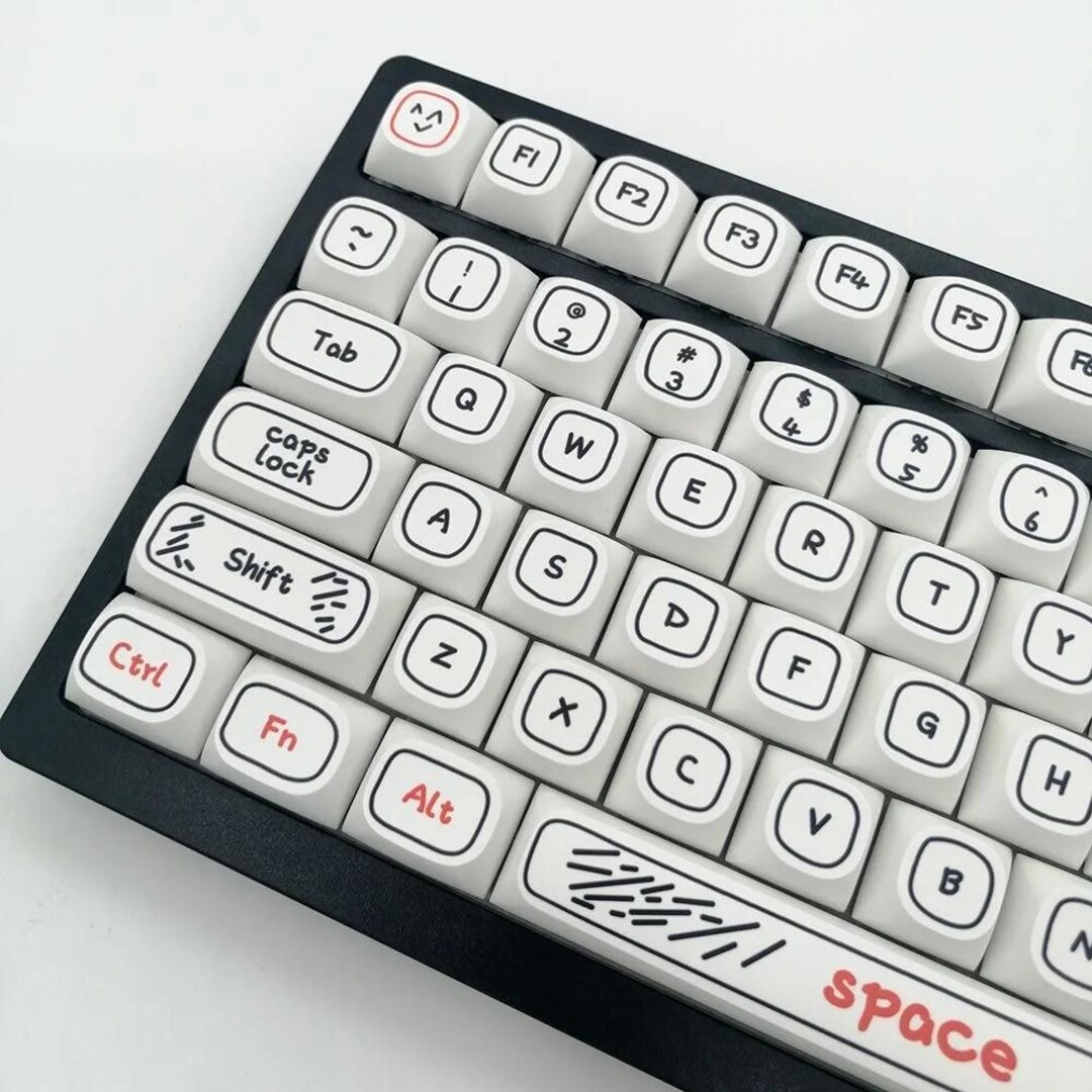 126 Keys Graffiti Keycap XDA Profile PBT Keycaps for Mechanical ...