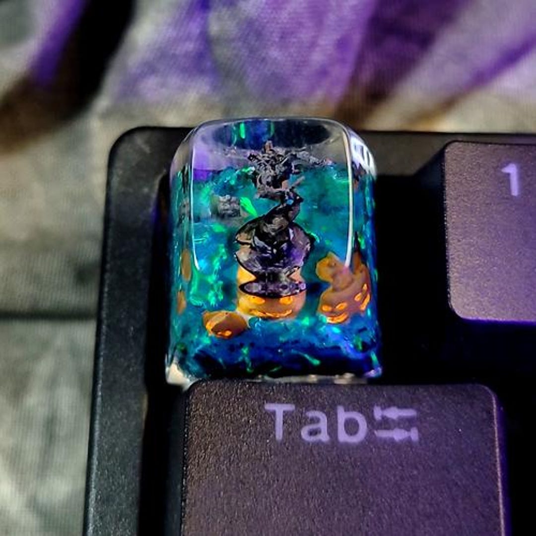 Pumpkin Keycap, Halloween Keycap, Halloween Theme Pumpkin Mechanical ...