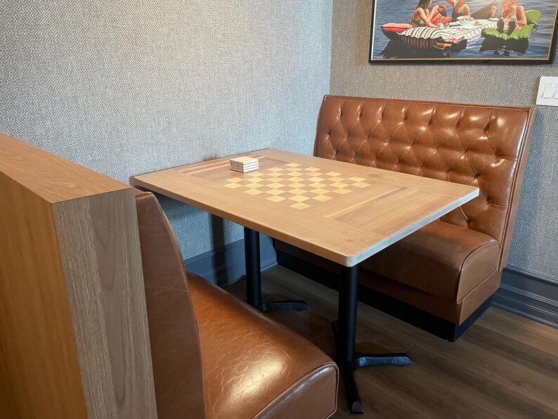 Checkers/chess Table - Etsy