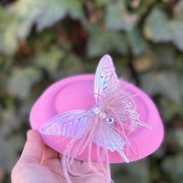 Butterfly Derby Hat - Etsy