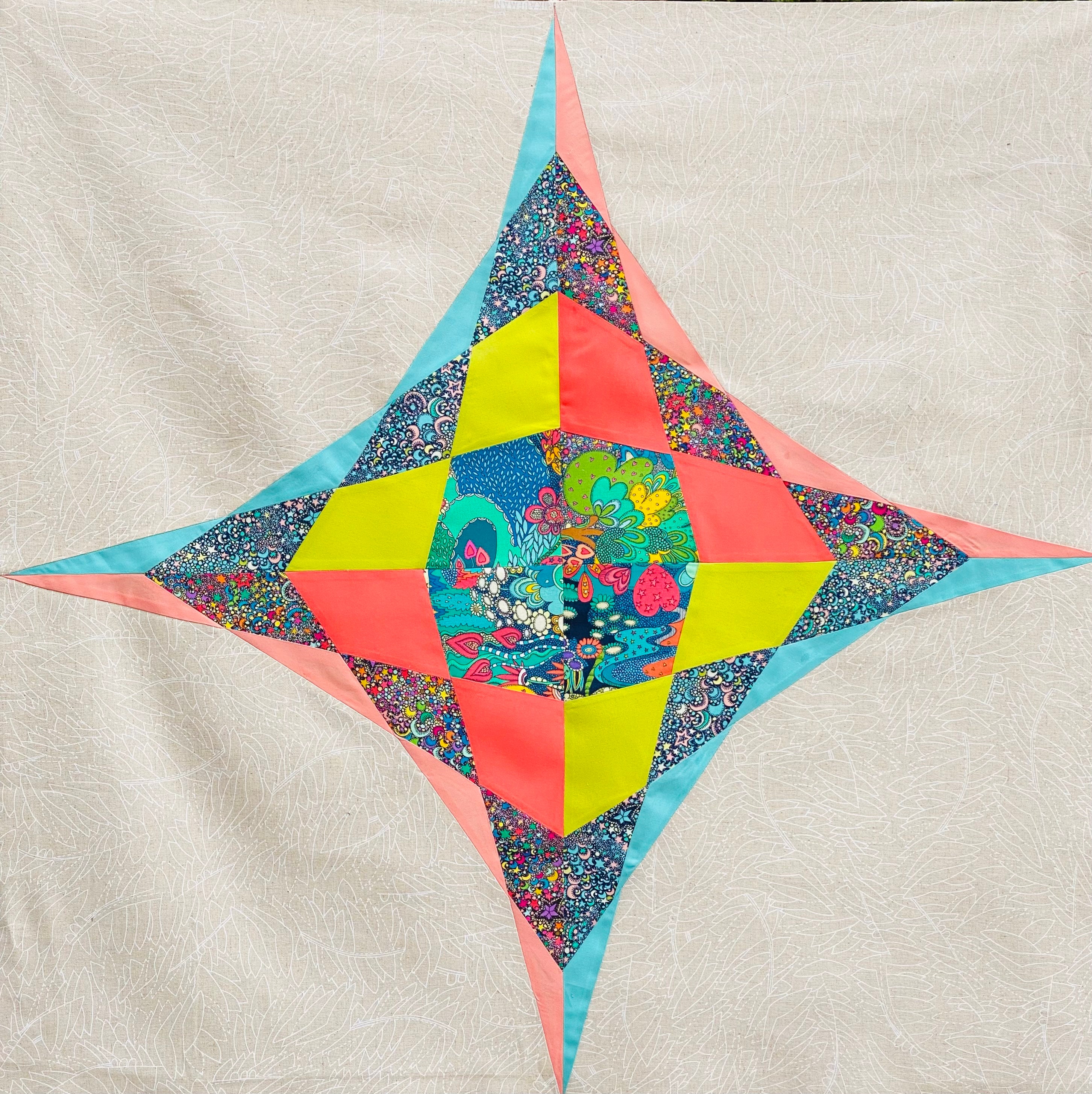 The Saturation Quilt Pattern - FPP - Etsy