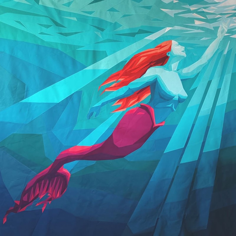 Quilt Mermaid Pattern - Etsy