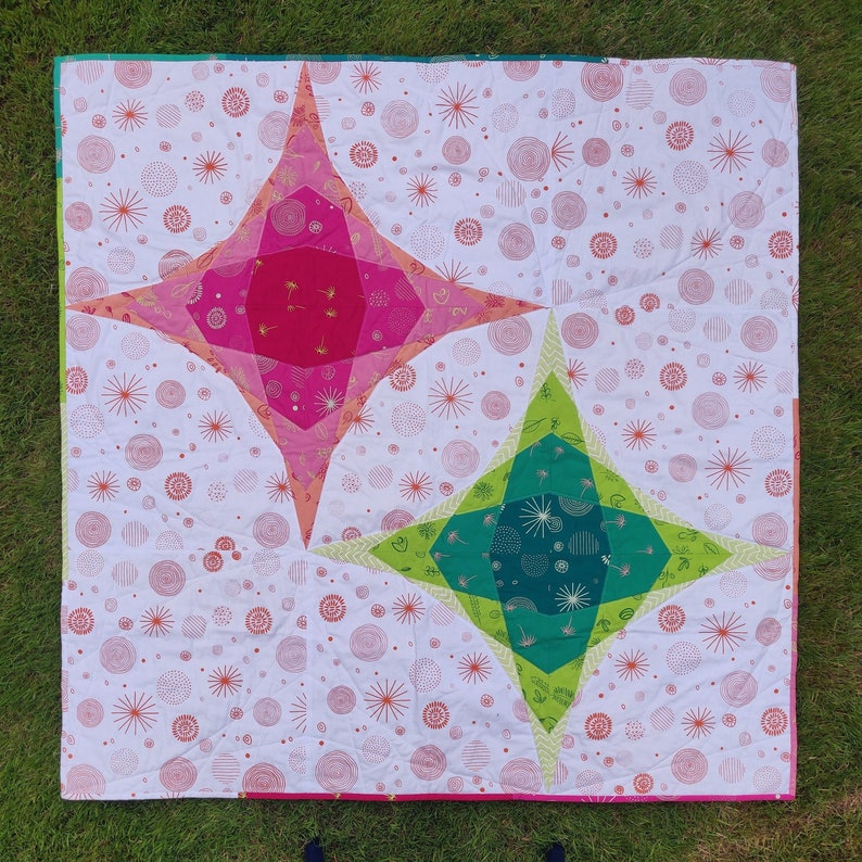 The Saturation Quilt Pattern FPP - Etsy