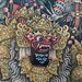 Beautiful Barong Rangda and Celuluk Painting, Topeng Monyet, Original ...