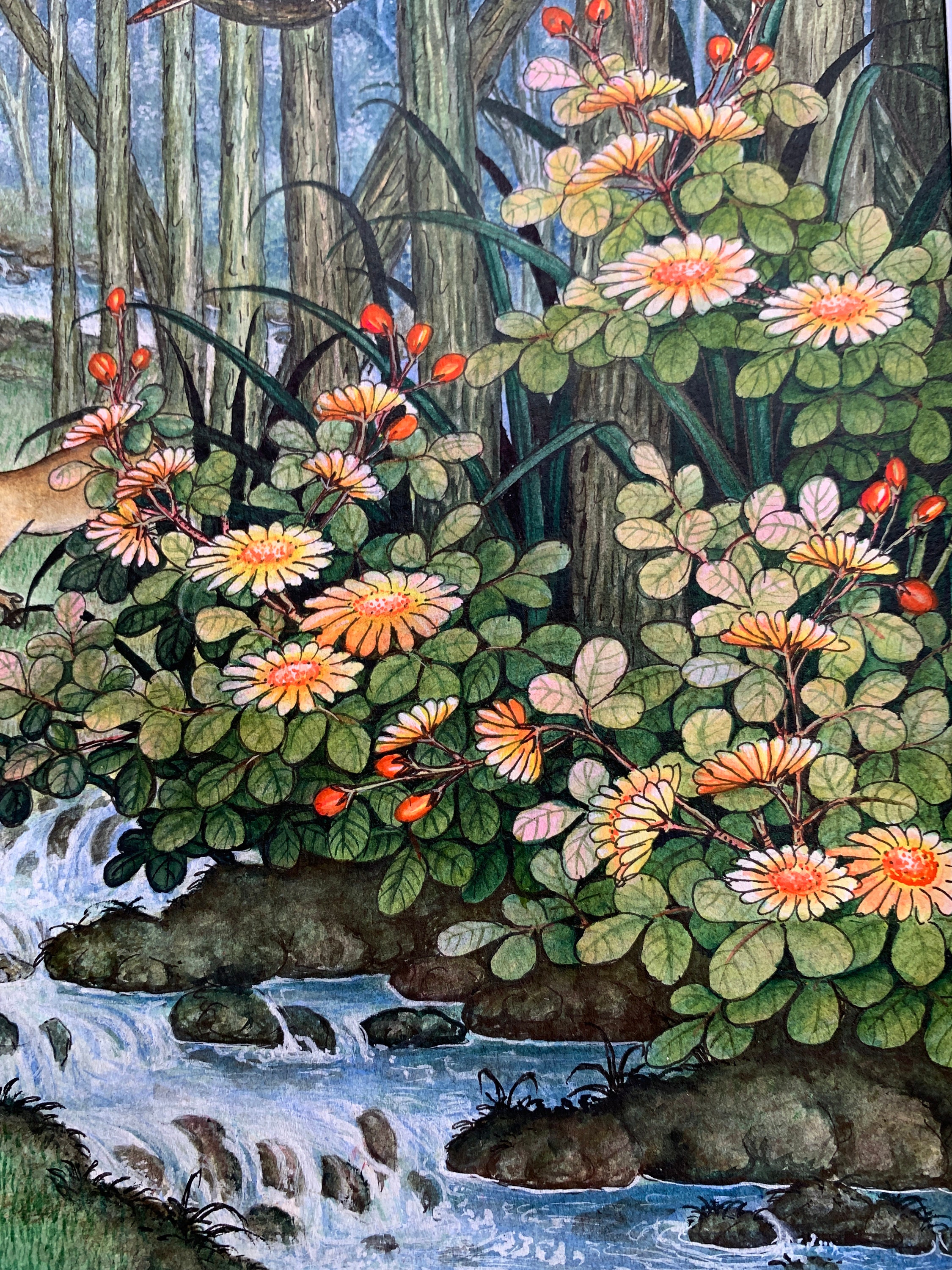 Spring Forest Painting Original Painting Peace in the - Etsy