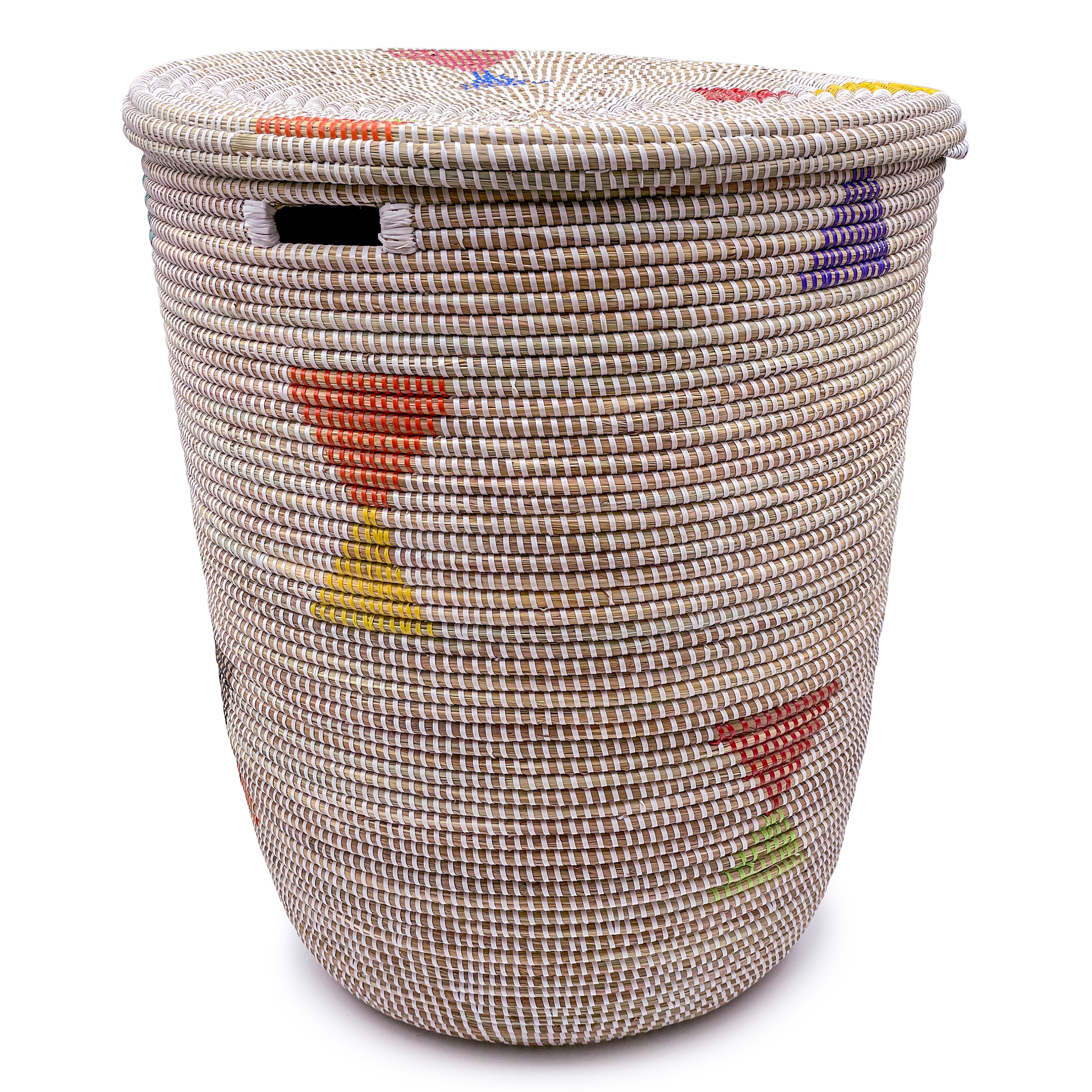 Large African Storage Baskets, Basket With Lids, Flat Lidded Baskets ...