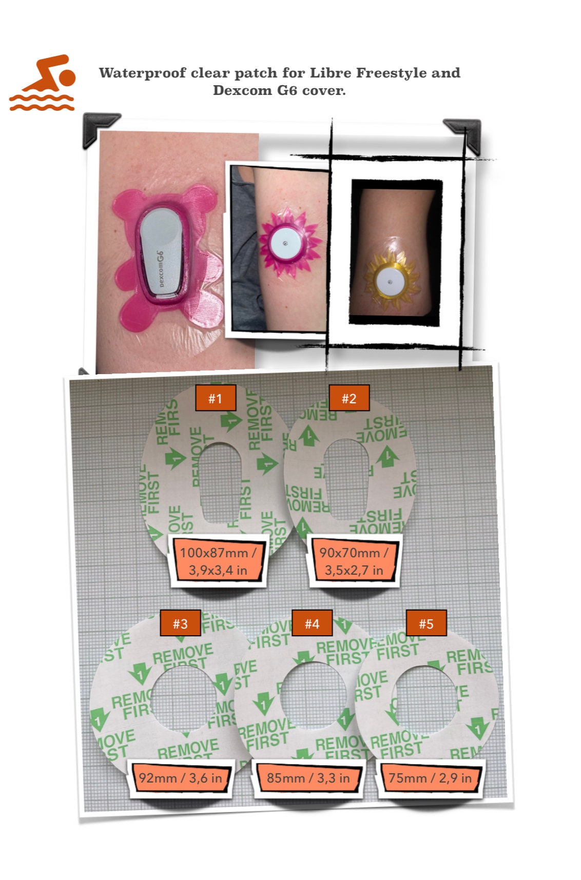 Dexcom G6 Cover Protection Flexible Non-adhesive Valentine - Etsy