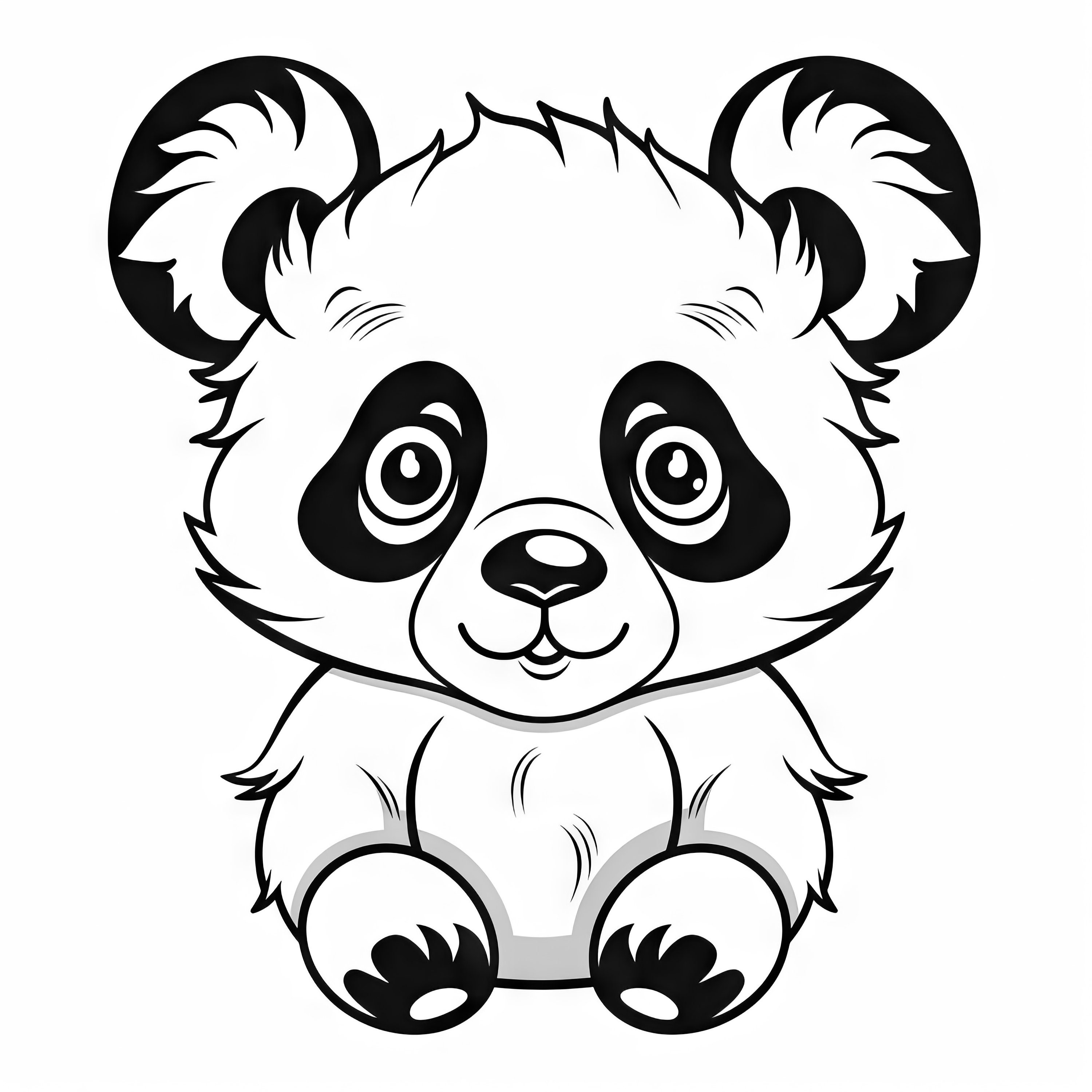 Cute Panda Svg, Cute Baby Panda Svg, Cute Animal Svg, Panda Svg Cut ...