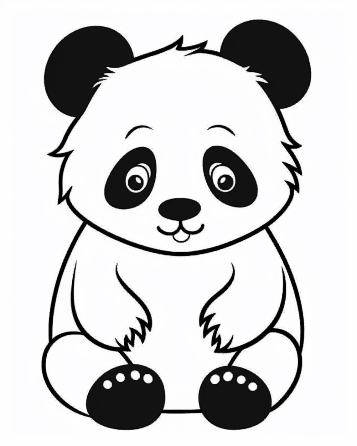 PANDA SVG, Cute PANDA Svg, Cartoon Panda Svg, Panda Clipart, Panda Svg ...