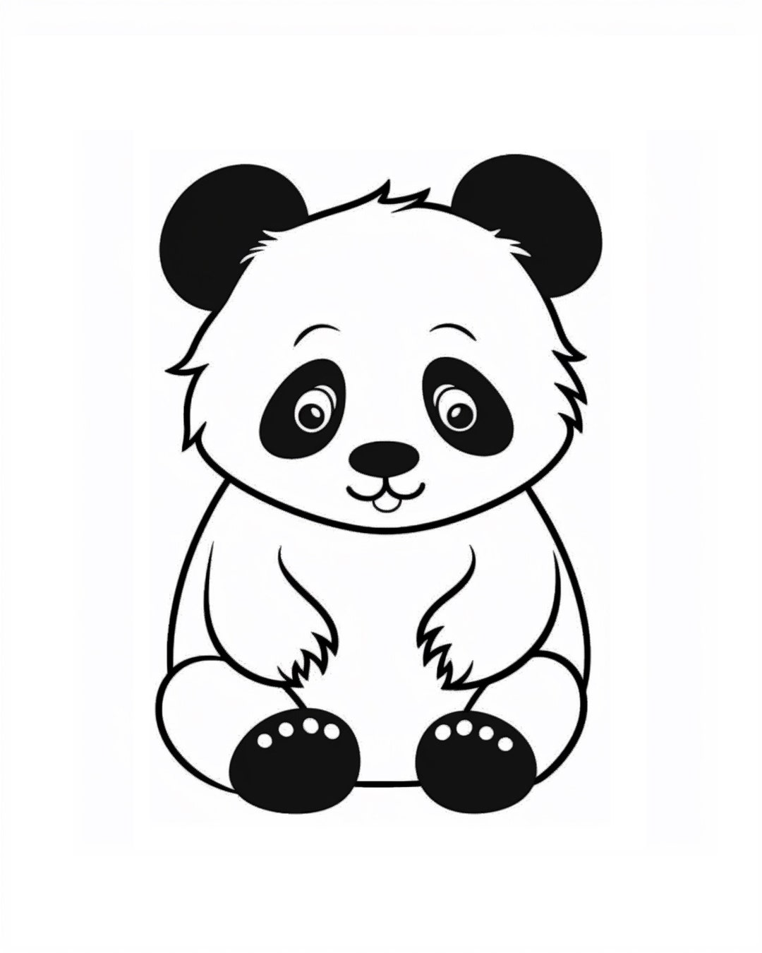 PANDA SVG, Cute PANDA Svg, Cartoon Panda Svg, Panda Clipart, Panda Svg ...