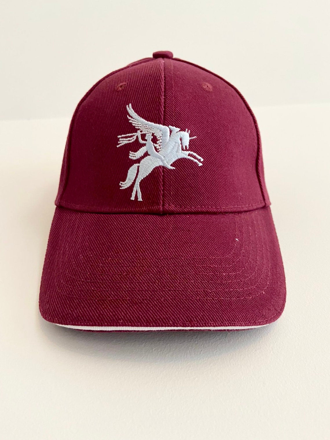 Cap Baseball Burgundy Pegase - Etsy