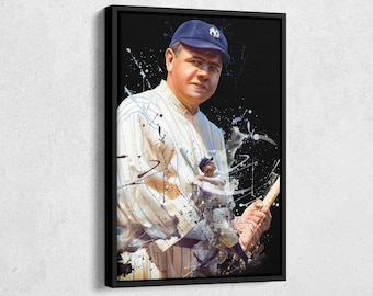 Babe Ruth Artwork - Etsy
