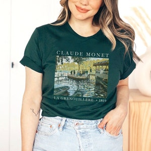 Claude Monet Shirt | Monet Sweatshirt | Monet Painting Art History T ...