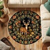 Floral Aesthetic Raven Rug | Crowcore Bedroom Decor William Morris ...