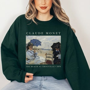 Monet Sweatshirt Monet Sweatshirt Monet Painting Art History T Shirts ...