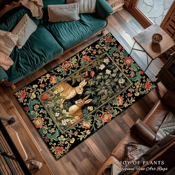Bunny Rug - Etsy