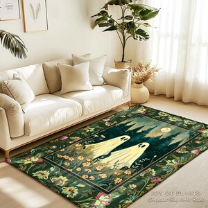 Celestial Ghost Lovers Decor Dark Woodland Moon Celestial Magic Meadows ...