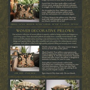 Rabbit Pillow Cottagecore Decor | Fairycore Woven Accent Pillow Boho ...