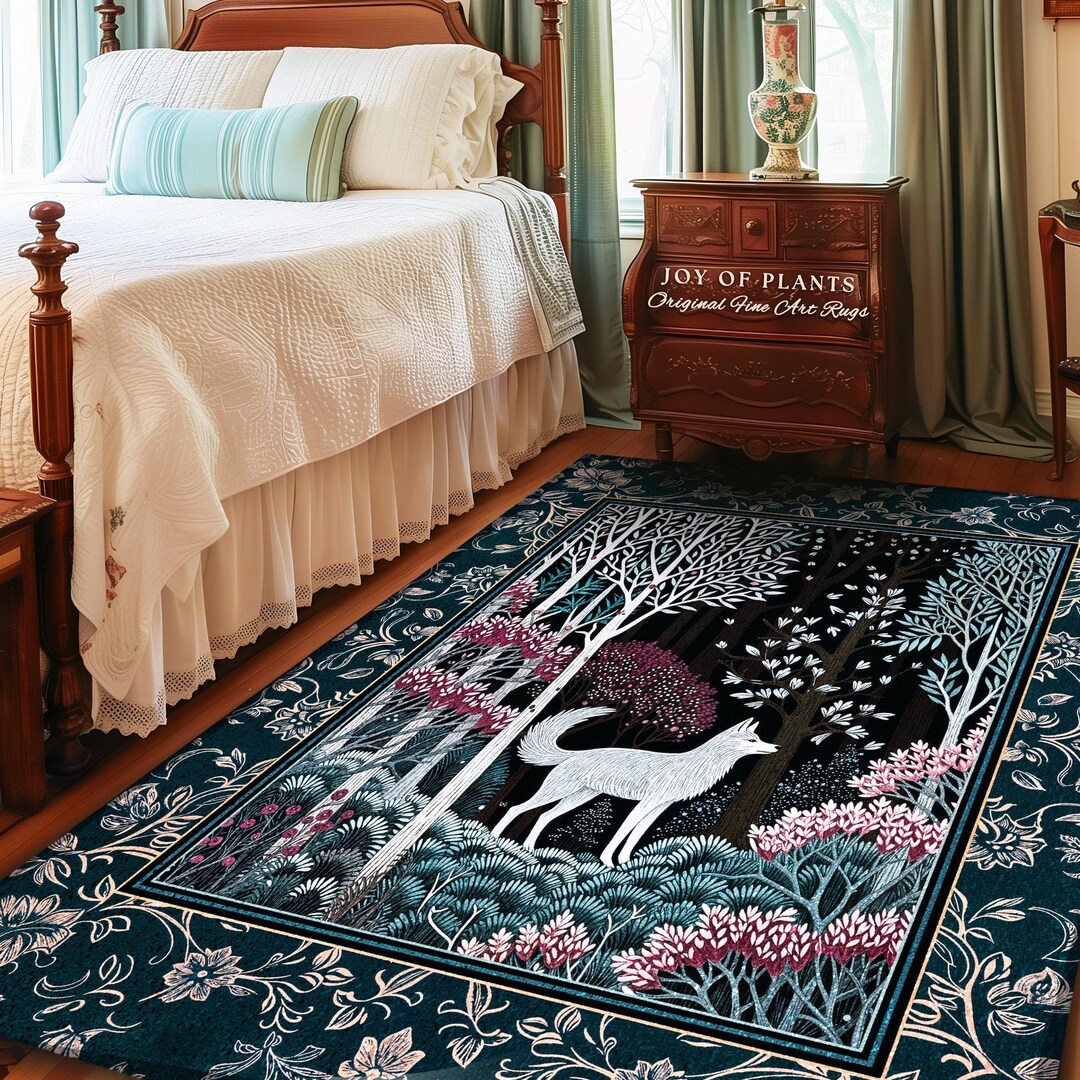 Storybook Folklore Boho Woven Wall Tapestry | Pastel Aesthetic Playful ...