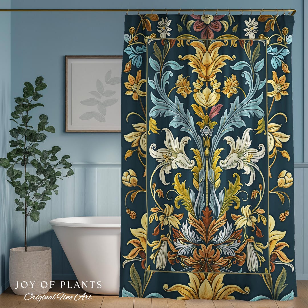 Art Nouveau Shower Curtain