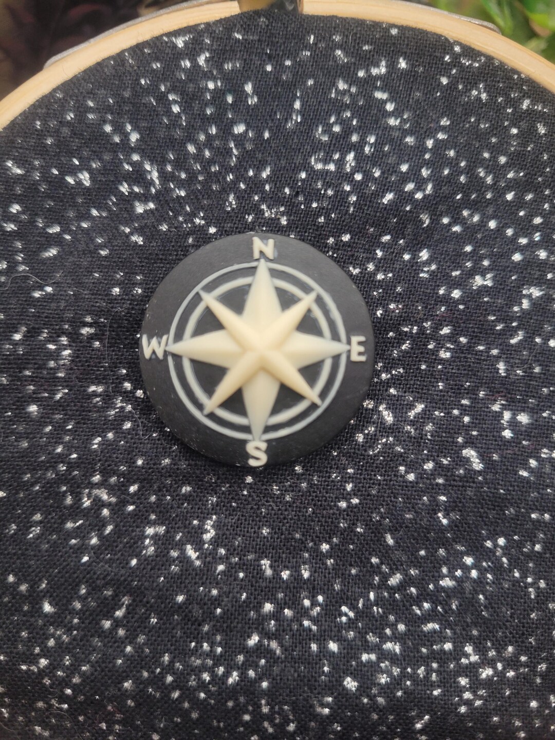 Resin Cameo Compass Travel Nature 3D Needle Minder Magnetic - Etsy