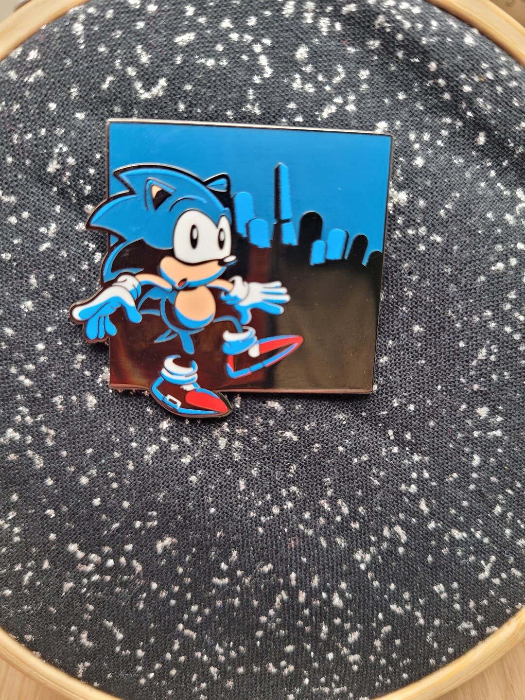 Sonic the Hedgehog Sega Enamel Brooch Magnet Needle Minder - Etsy