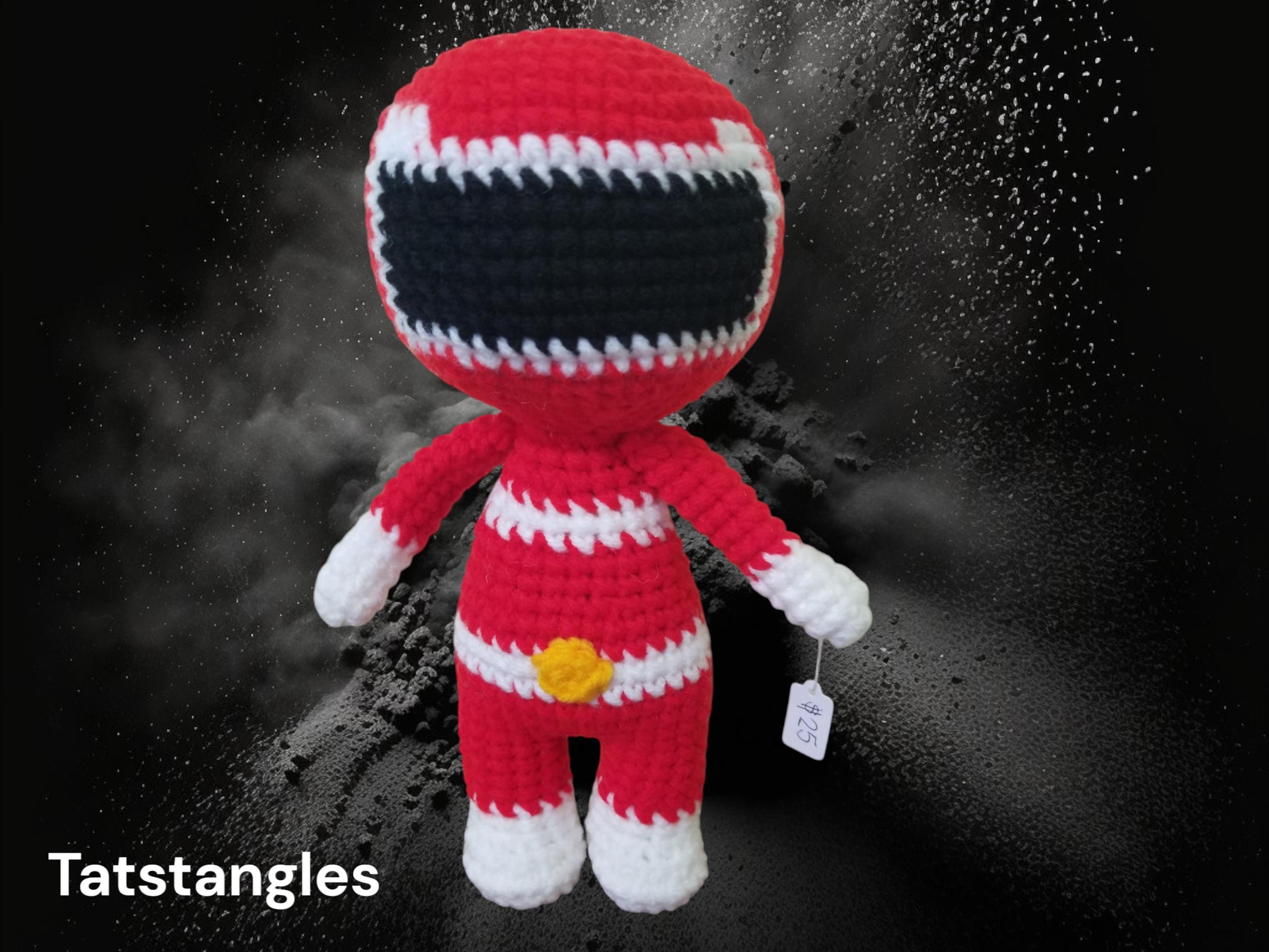 Power Ranger Inspired Amigurumi - Etsy