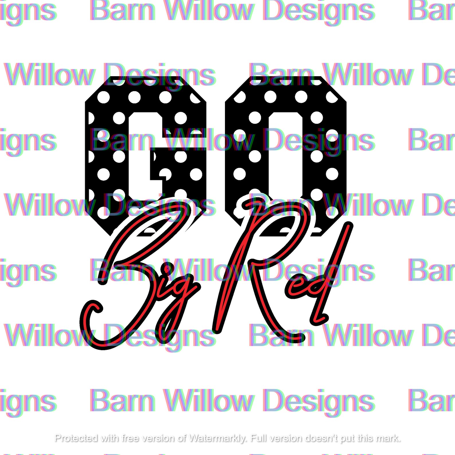 Go Big Red Huskers SVG Digital Download Can Customize | Etsy