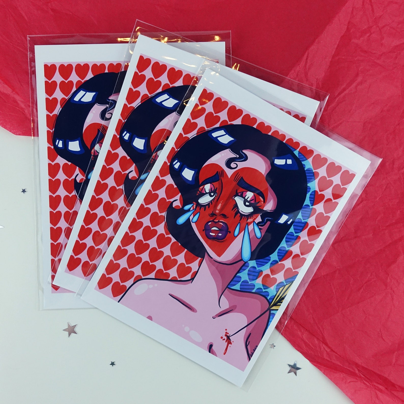 Lovesick Original Art Print - Etsy