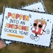 Poppin Into an Awesome School Year Popcorn Gift Tag for Back to School ...