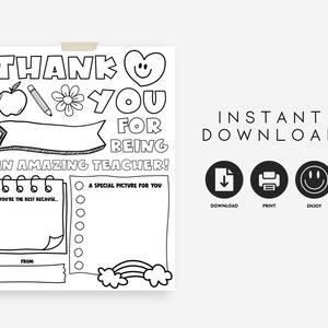 Teacher Appreciation Gift, Teacher Thank You Gift, End of Year Gift ...