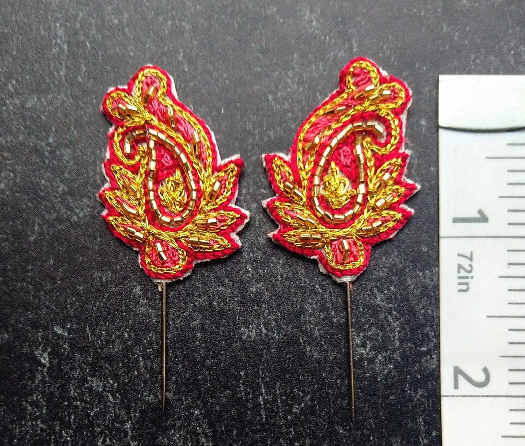 Monsoon Lotus Turban / Hat Pins (small Size) - Etsy