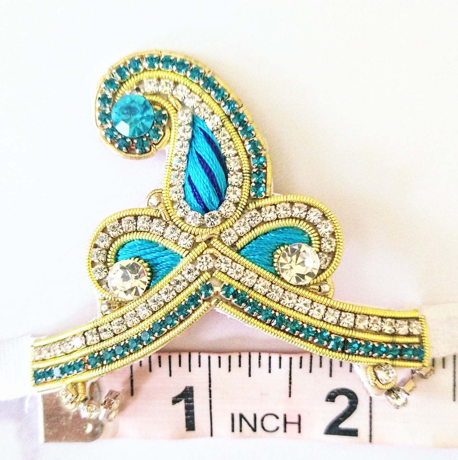 Blue Radha Crown (2 1/4 Inch) - Etsy