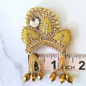 Gold Radha Crown - Etsy