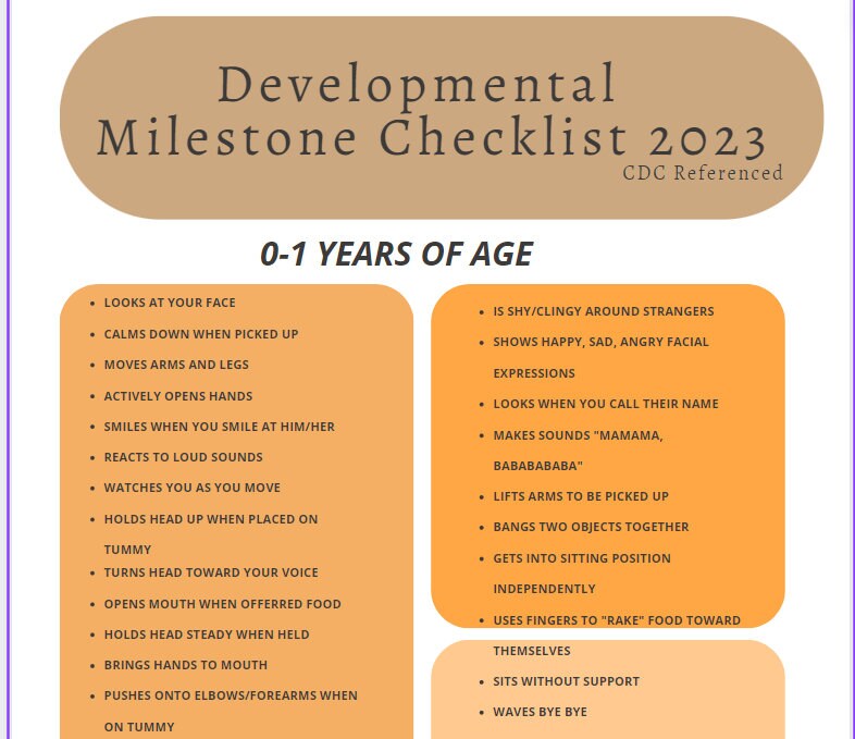 Occupational Therapy, CDC Milestones, Children Milestones, New Mom ...