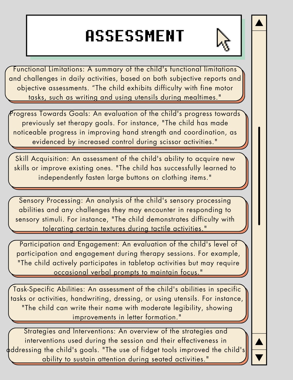 Occupational Therapy SOAP Note, SOAP Note Quick Guide, Pediatric ...