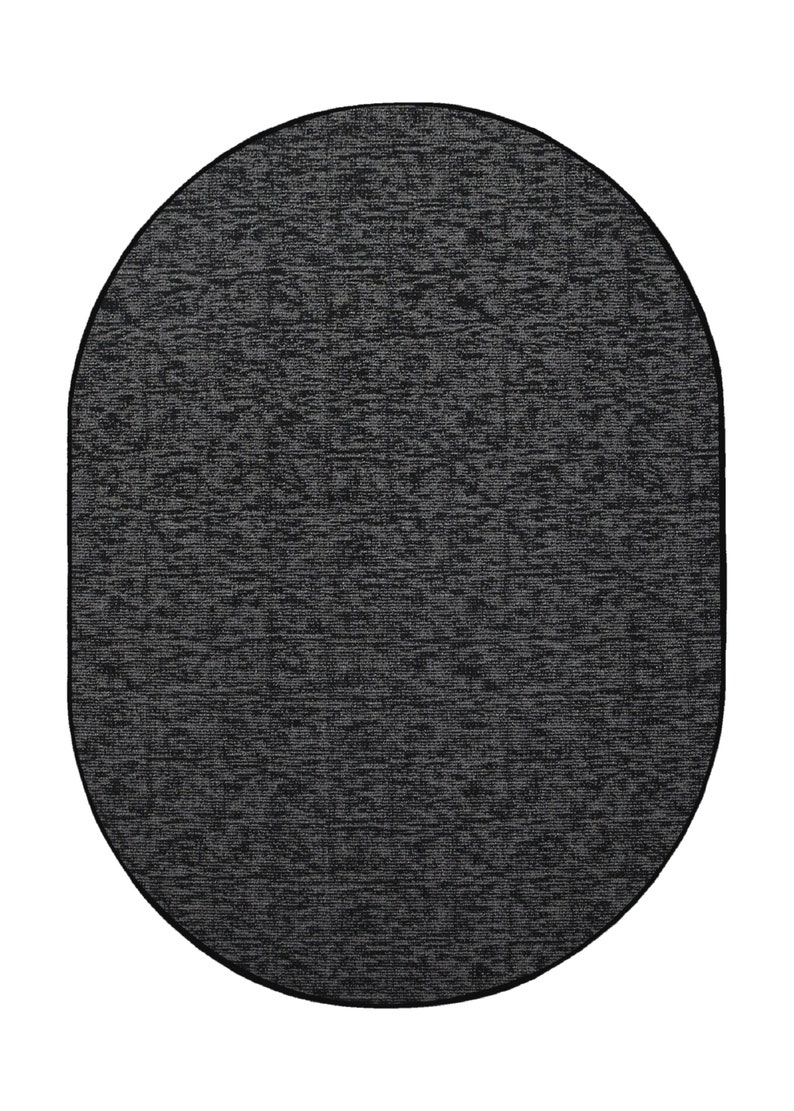 Modern Indoor/outdoor Commercial Rug Black, Pet and Kids Friendly Rug ...