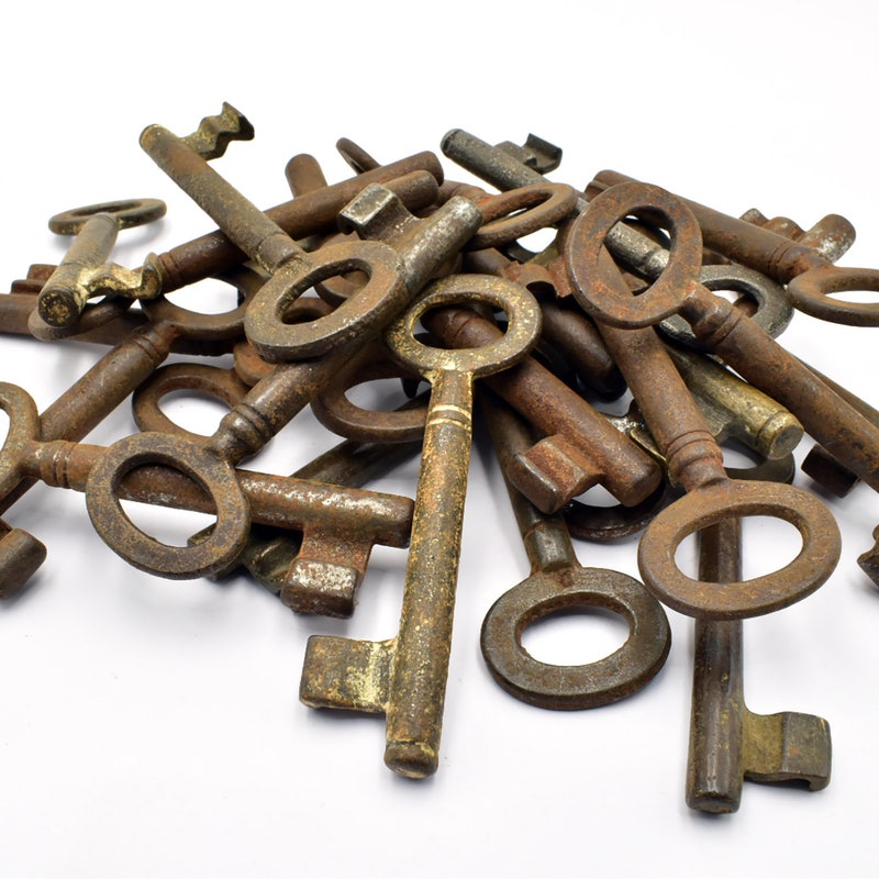 Skeleton Key Art - Etsy