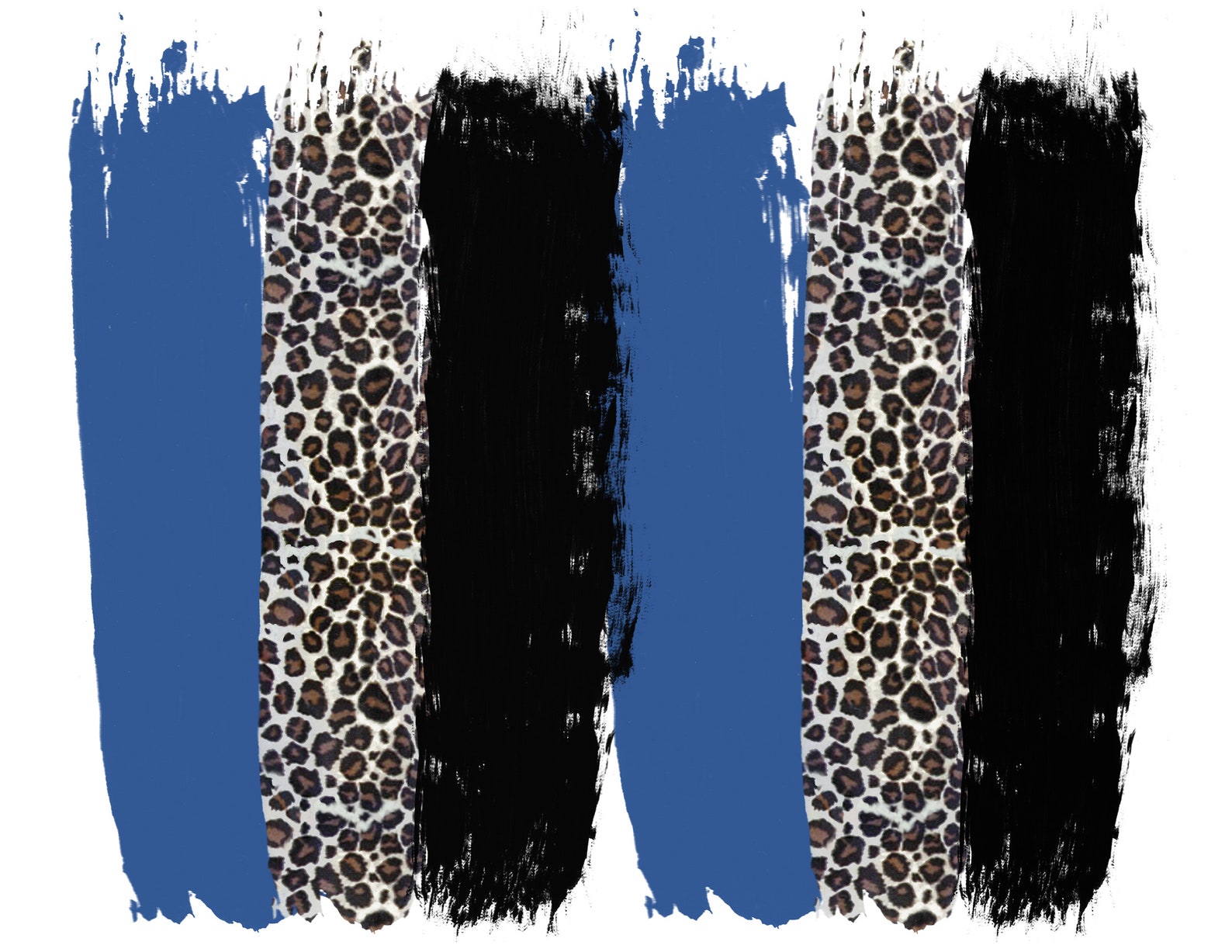 Blue Black Sublimation Brush Stroke PNG Background | Etsy