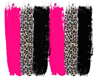 Blue Black Sublimation Brush Stroke PNG Background | Etsy