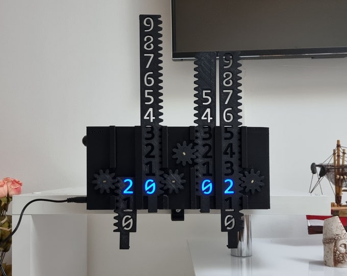 Linear Clock - Etsy