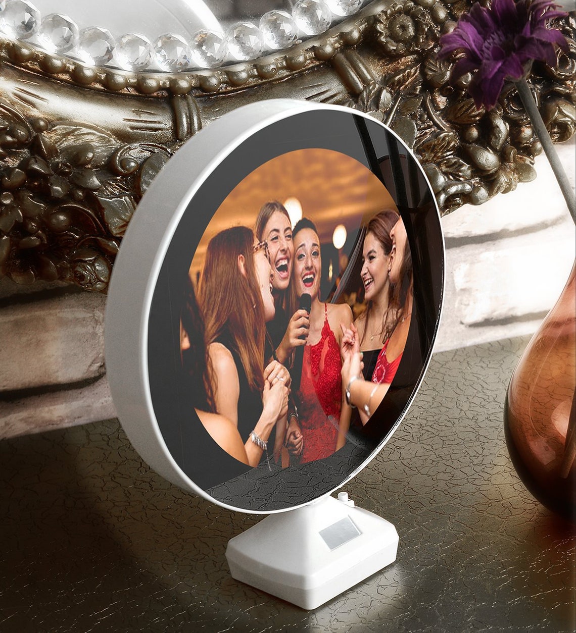 Personalized Magic Mirror Photo Frame - Etsy