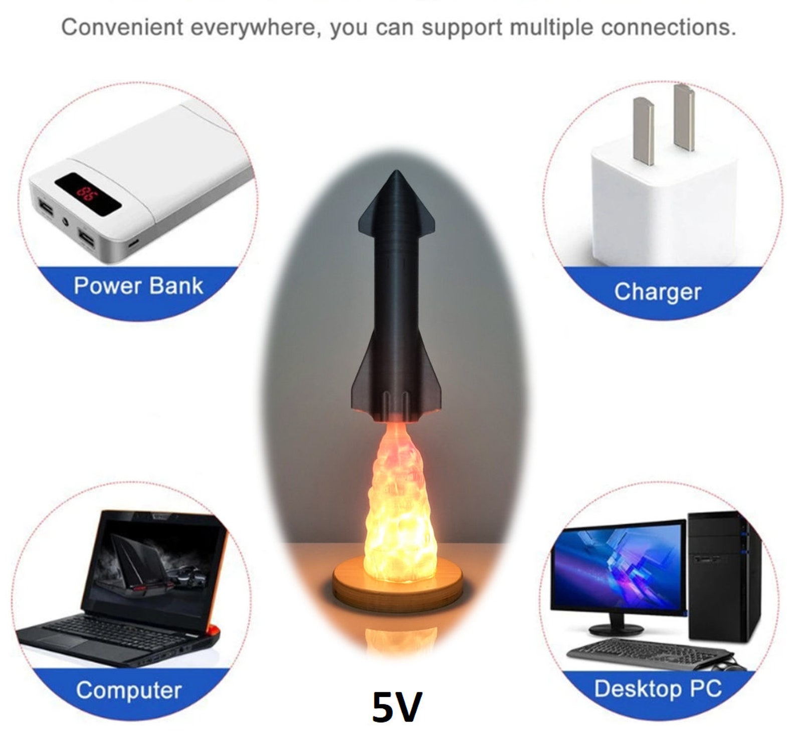 Spacex Starship Lamp - Etsy