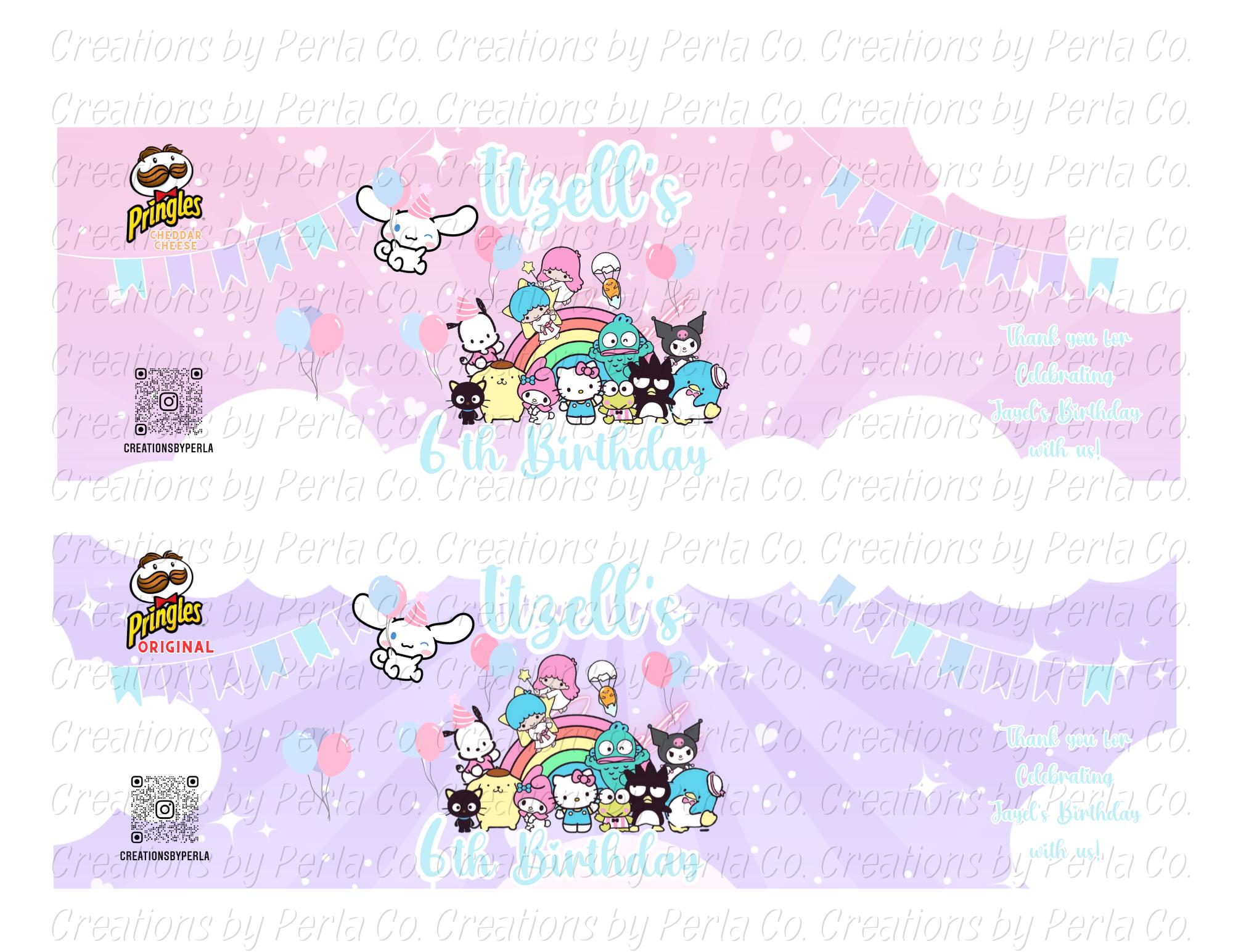 Custom Pringles Shaker Labels: Any Theme Party Favors - Etsy