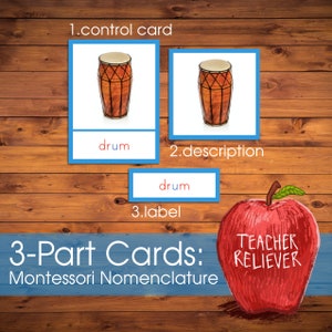 Three-part Cards: Blue Series + Teach Beginning Blends in Words ...