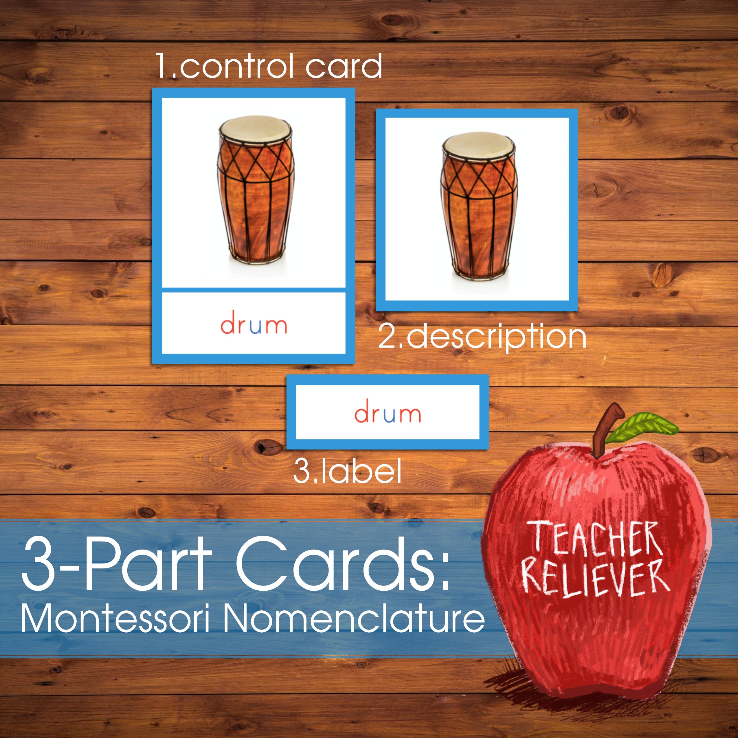 Three-part Cards: Blue Series + Teach Beginning Blends in Words ...