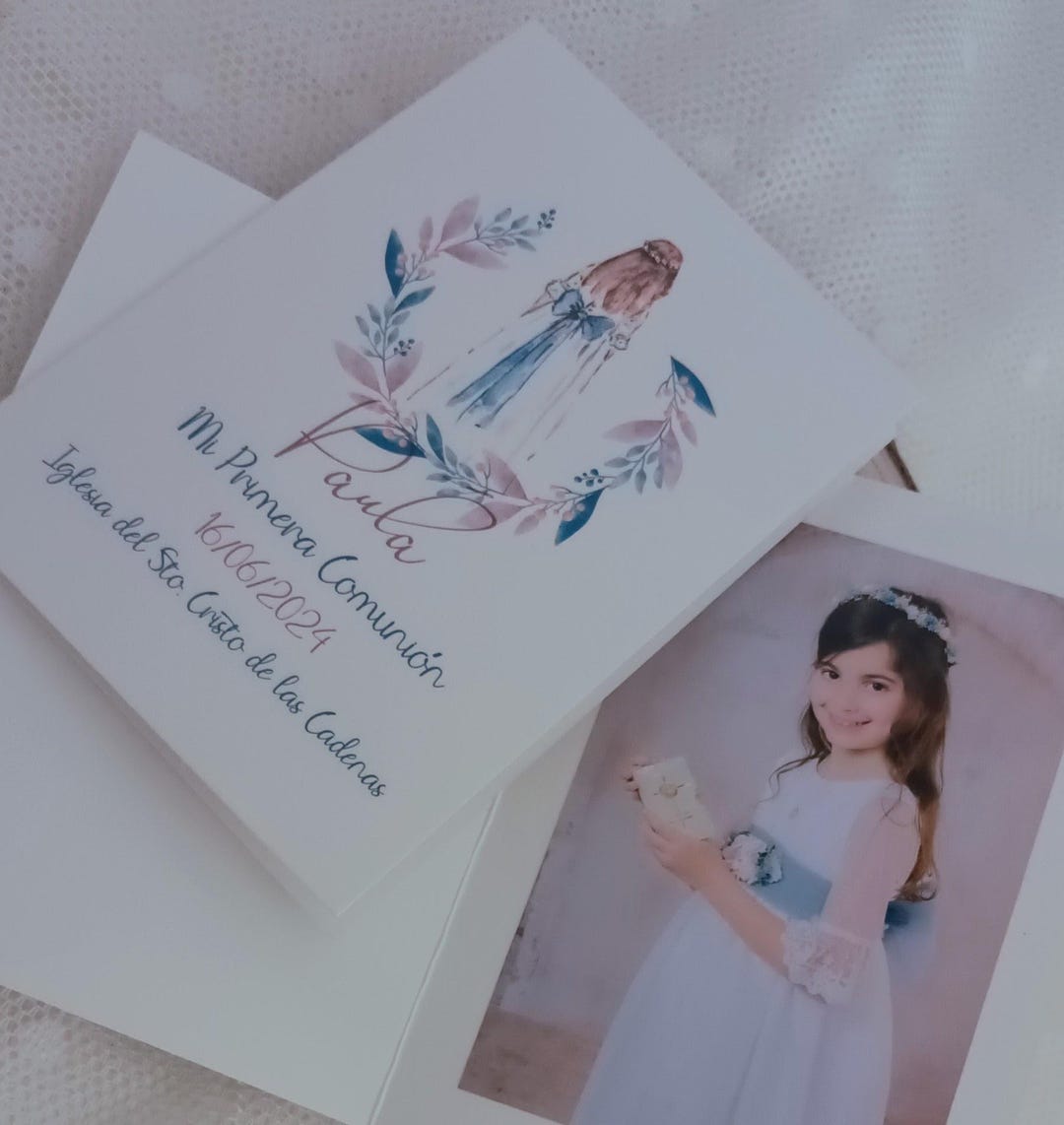 Photo Communion Reminder, Communion Reminders With Photo, Communion ...