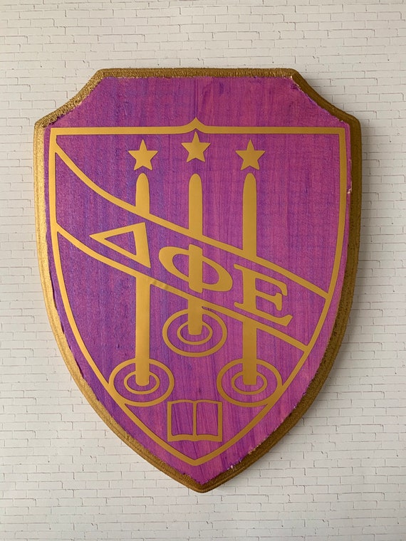 Delta Phi Epsilon Crest Greek Crest Sorority Crest Greek | Etsy
