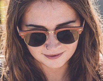 Wooden Sunglasses - Etsy UK