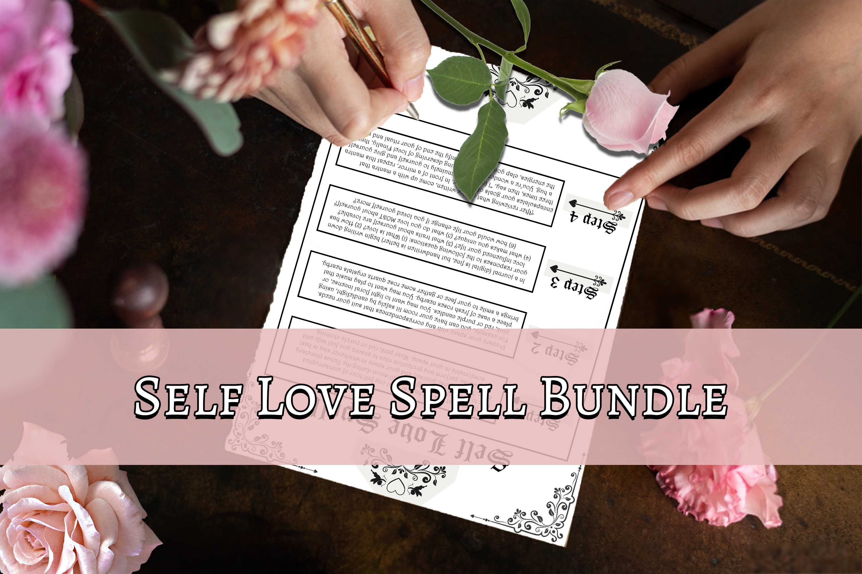 Paper & Party Supplies Self Love Rituals Self Love Spell Bundle ...